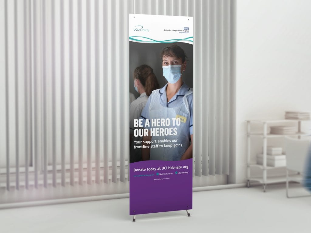 NHS fundraising campaign and collateral produced for UCLH Charity ...